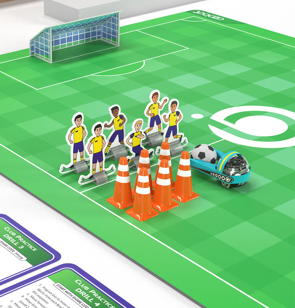 Challenge Mat: Ultimate Soccer | Educational Coding Kit for Kids – Ozobot