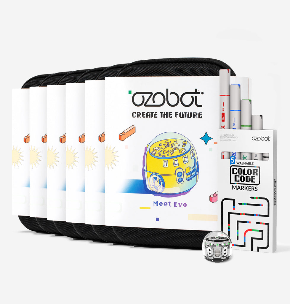Evo Entry Kit Bundle (6 Pack) - STEM Learning for Classrooms – Ozobot