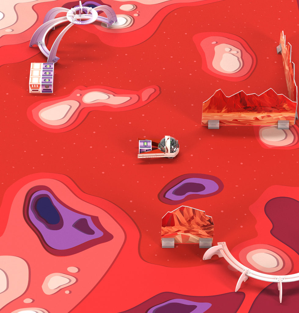 Challenge Mat: Mission to Mars | Educational Coding Kit for Kids – Ozobot