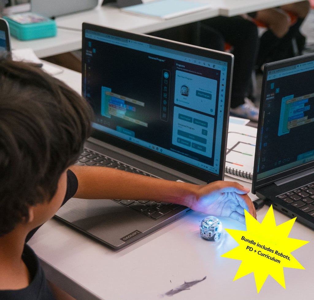 Ozobot Blockly K-5 Curriculum Bundle with PD