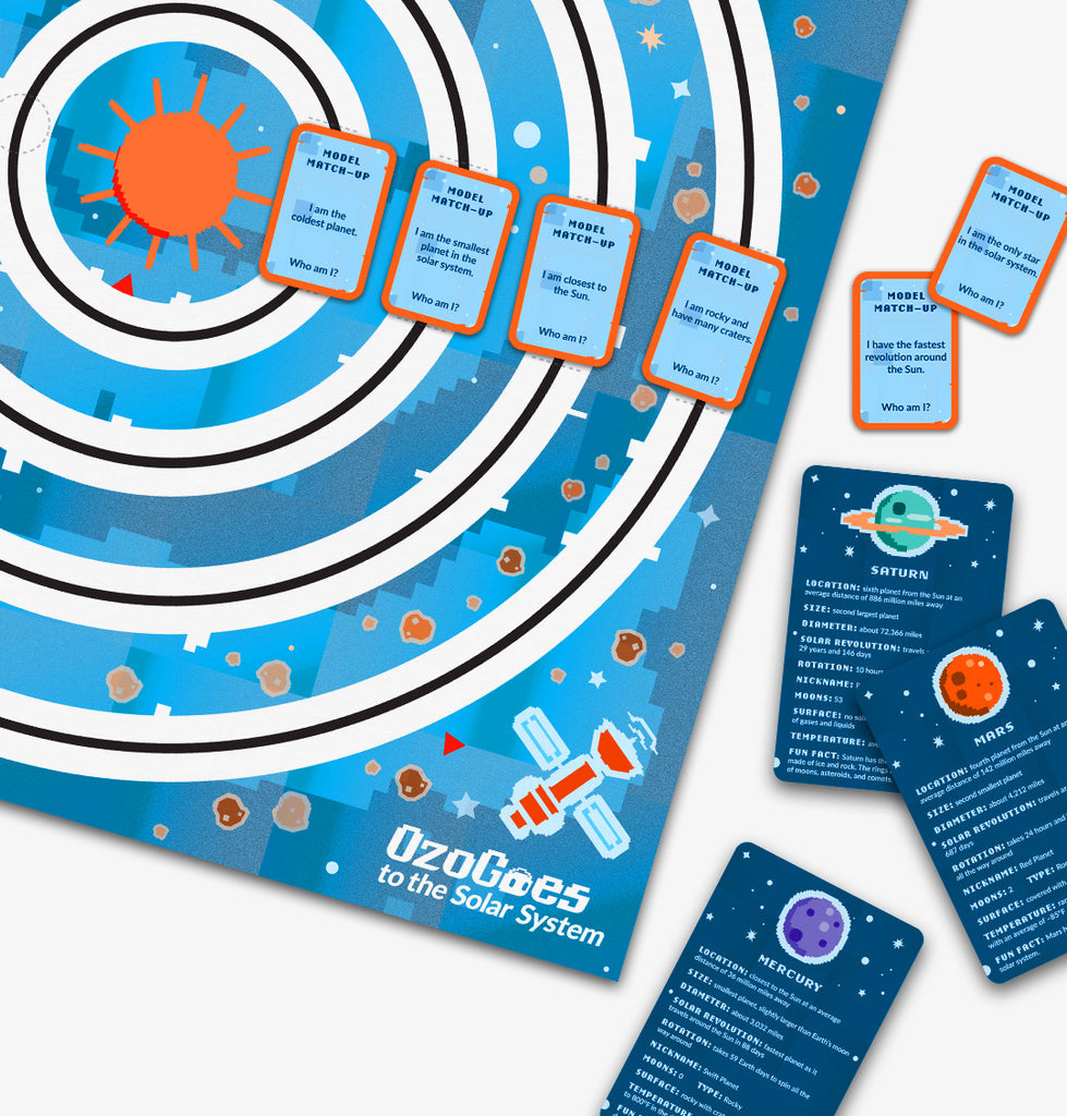 OzoGoes to the Solar System | Ozobot Space STEAM Kit